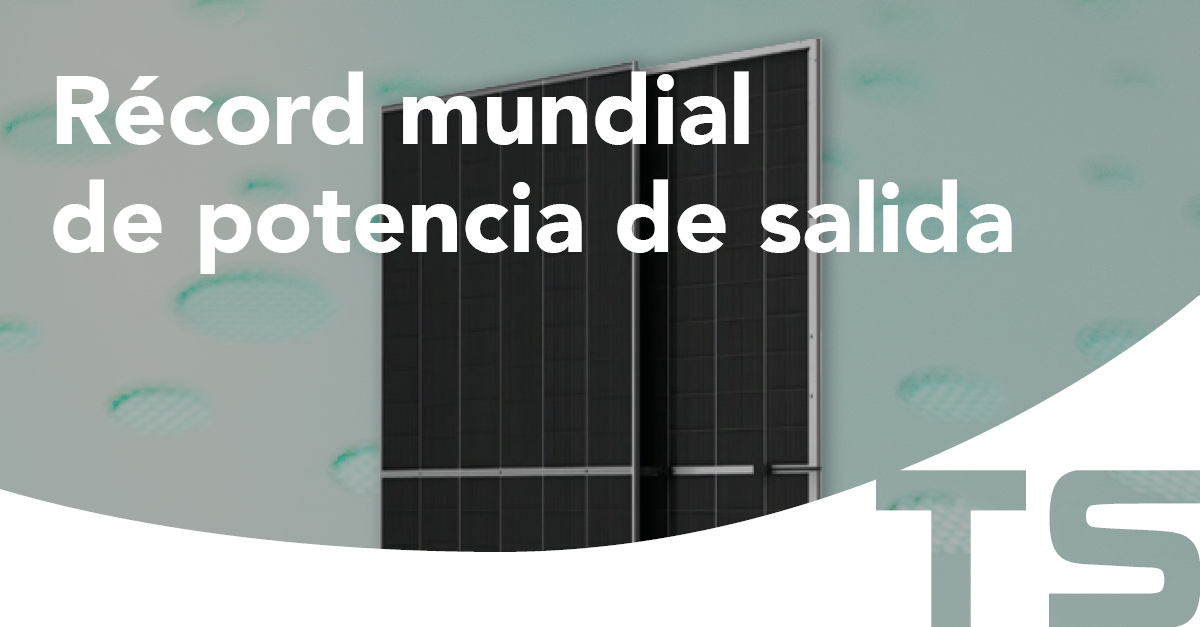 Récord mundial de potencia de salida | Techno Sun Webportal B2B