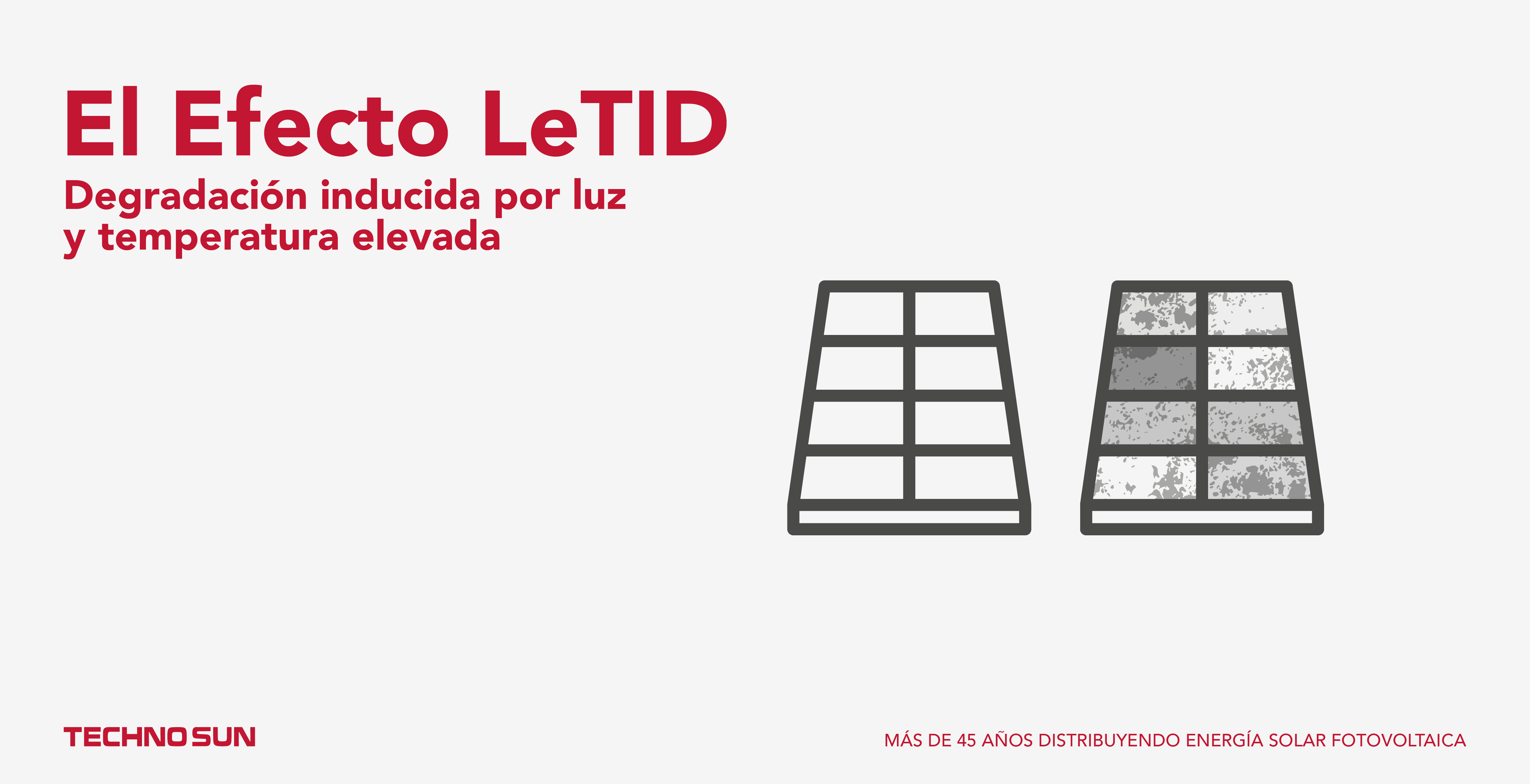 Efecto LeTID: Degradación inducida por luz y temperatura elevada