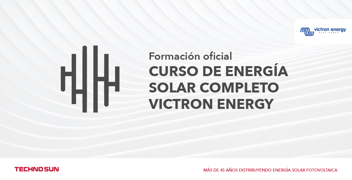 Cursos presenciales Victron Energy 2022 | Techno Sun Webportal B2B
